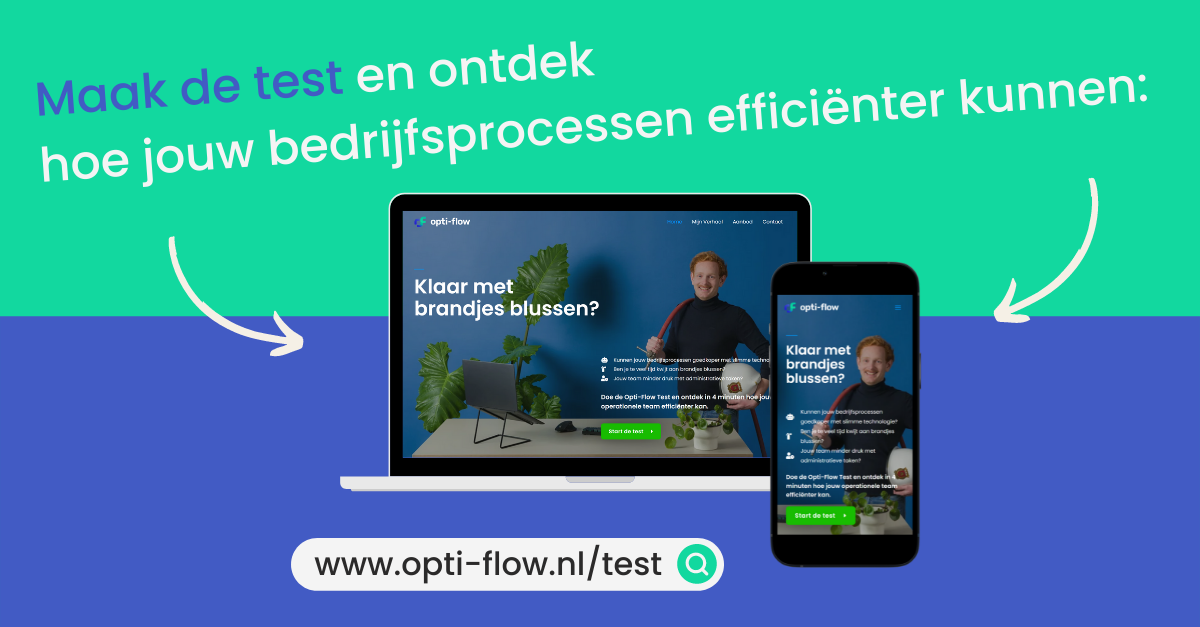 De Opti-Flow Test | Opti-Flow - Acceleratie in je operatie.